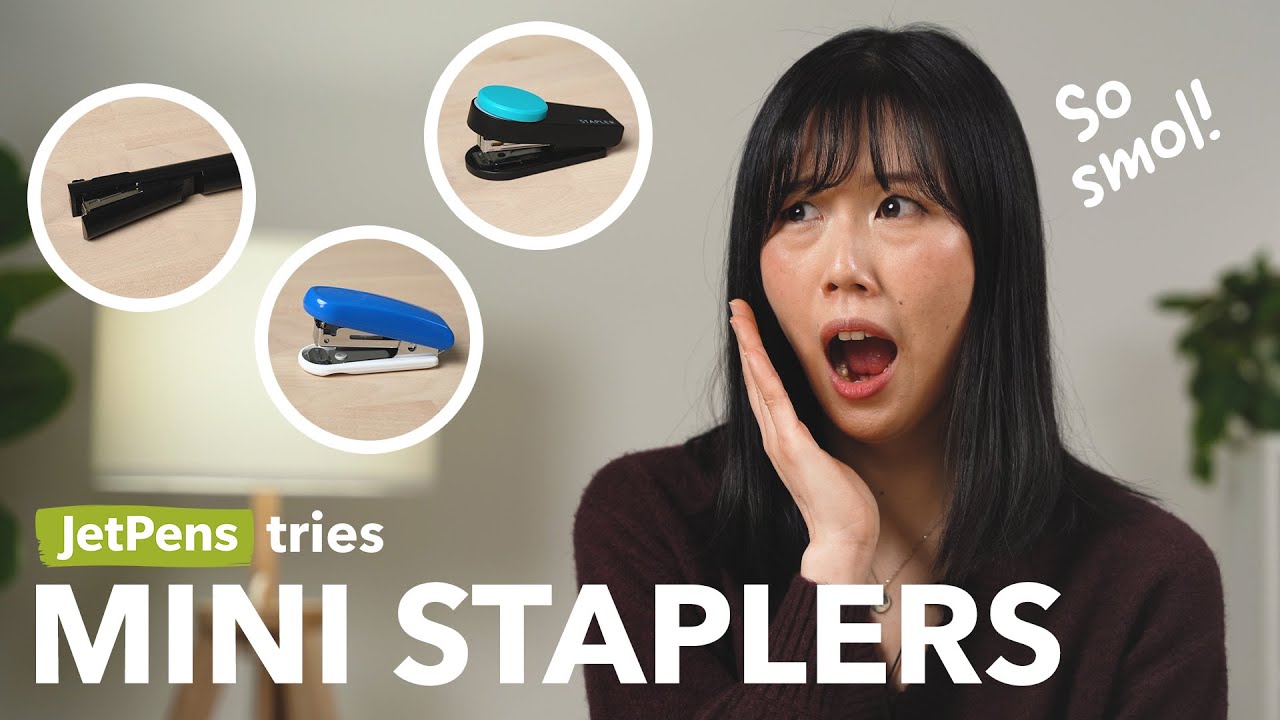 Do Mini Staplers Actually Work? 🤔 | JetPens Tries Mini Stationery: Part ...