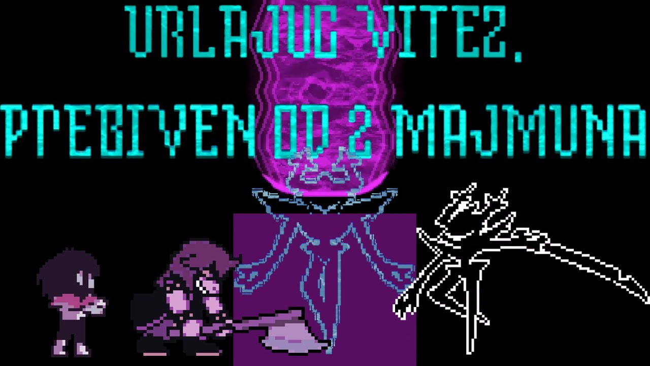 Urlajuc Vitez protiv 2 majmuna | Deltarune - YouTube