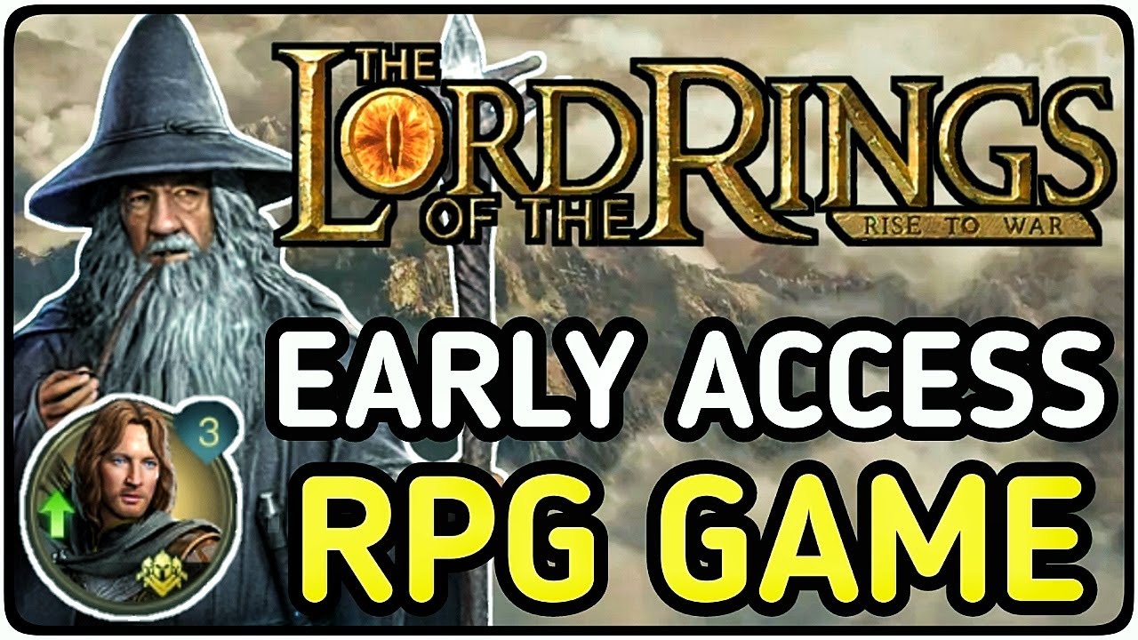 The Lord Of The Rings: War - Brand New High Graphics War RPG Game ...
