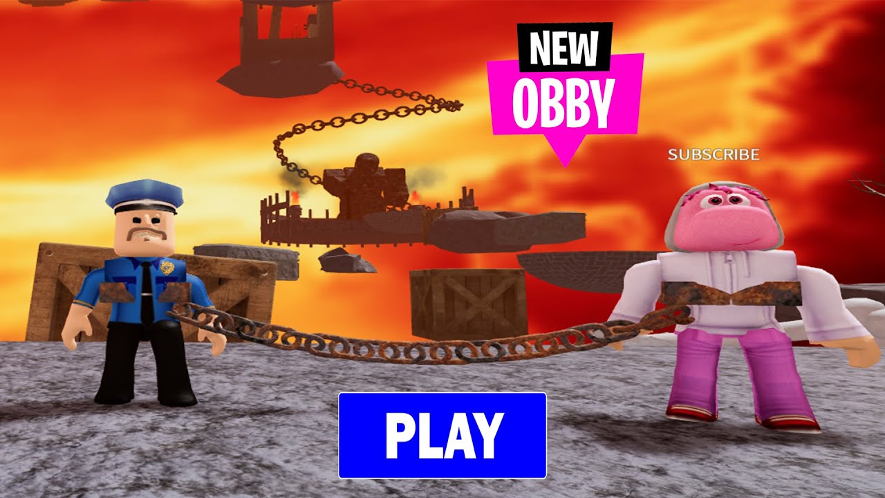 Chained Together [2PLAYER] New Obby Roblox Game - First Gameplay # ...