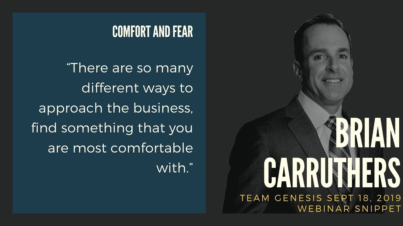 The Best of Brian Carruthers Interview – Comfort & Fear - YouTube