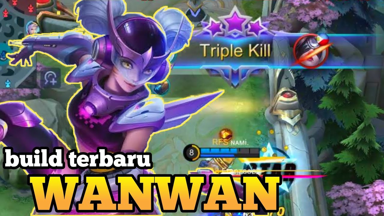 BUILD ITEM TERBARU WANWAN, BY 1 SAMA KIMMY AUTO MENANG - MOBILE LEGENDS ...