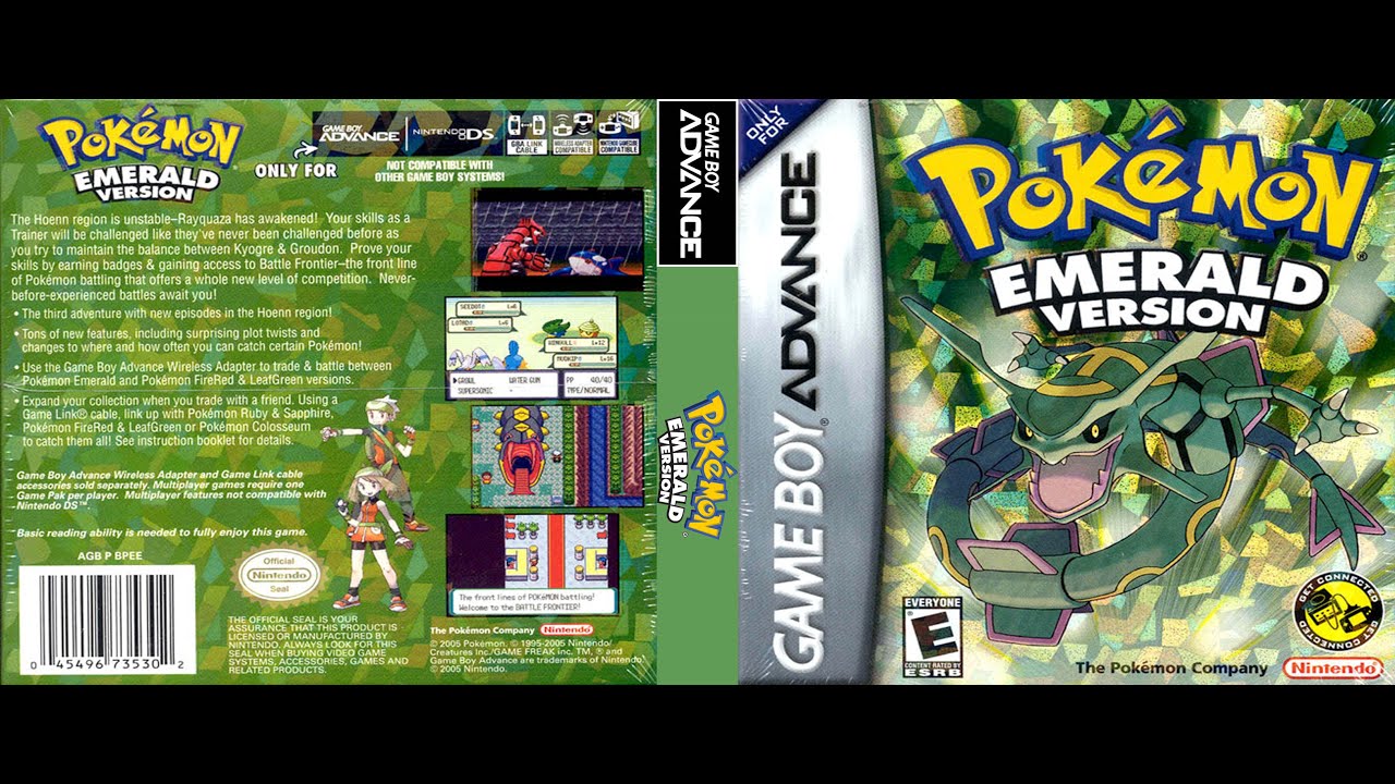 Pokémon Emerald Version (Nintendo Game Boy Advance) Intro (18th ...