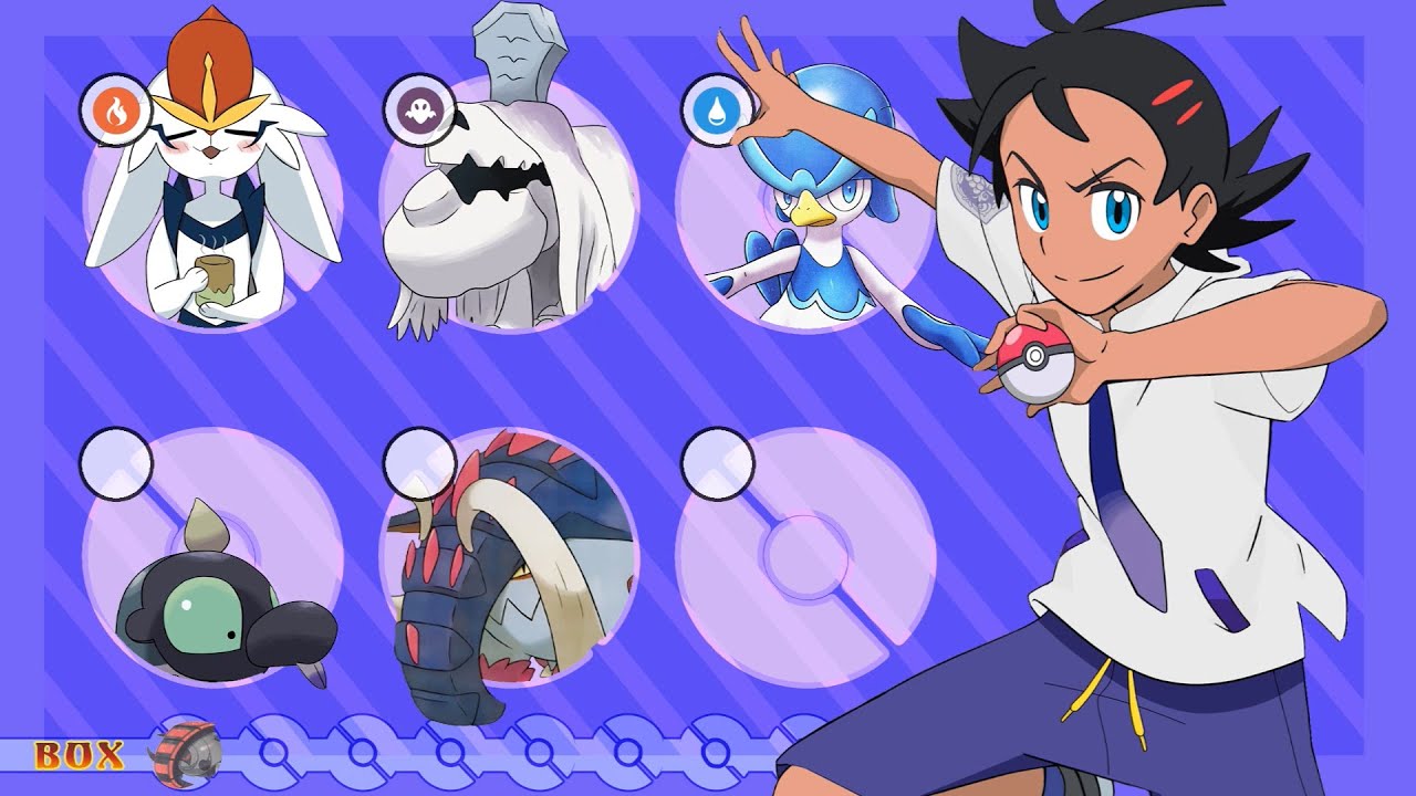 Goh's Pokemon Scarlet and Violet Team (GEN 9) - YouTube