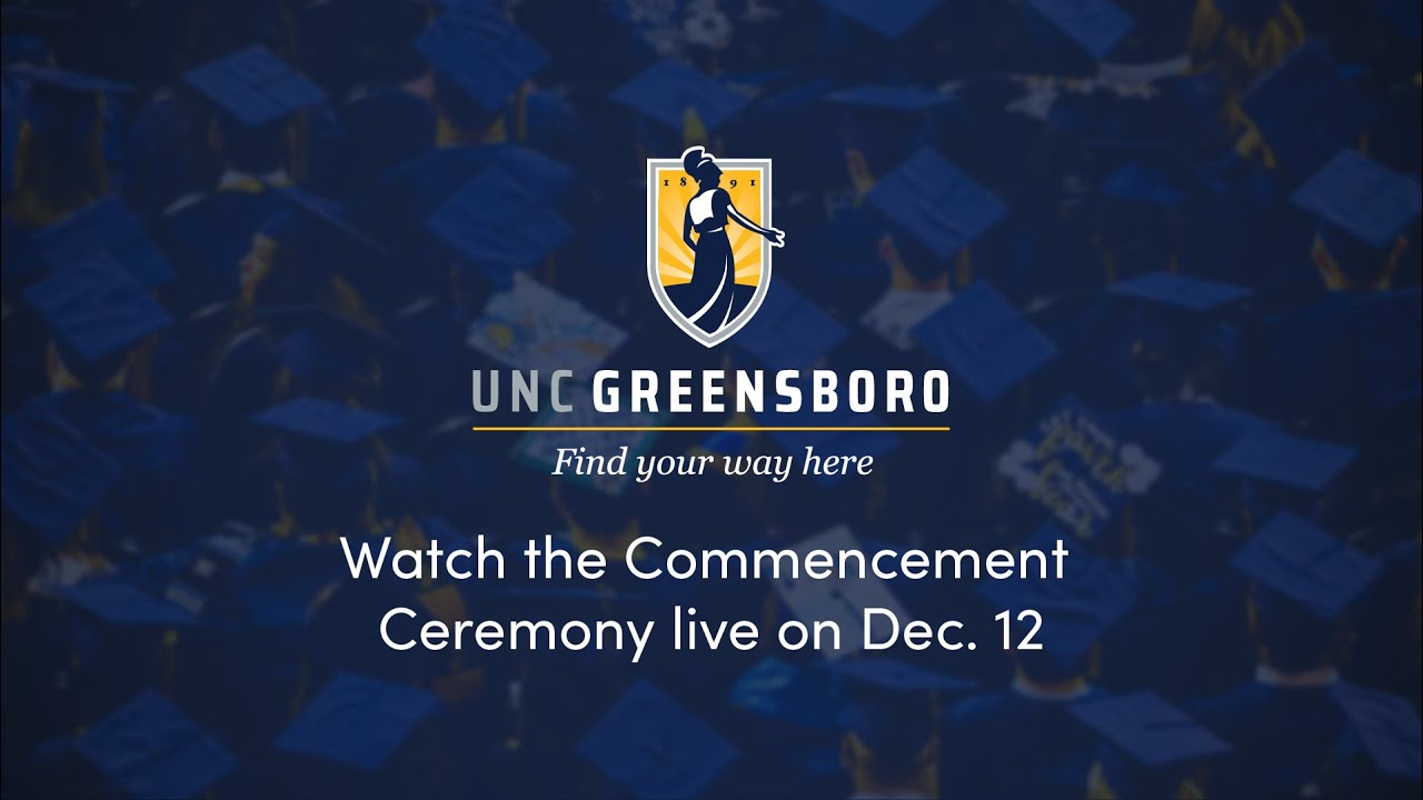 UNC Greensboro December 2025 Commencement Ceremony Livestream - YouTube