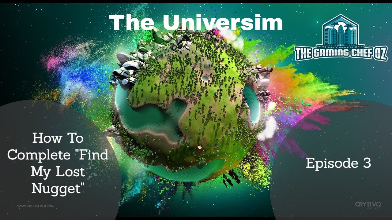 How To Complete "Find My Lost Nugget" | The Universim Episode 3 - YouTube