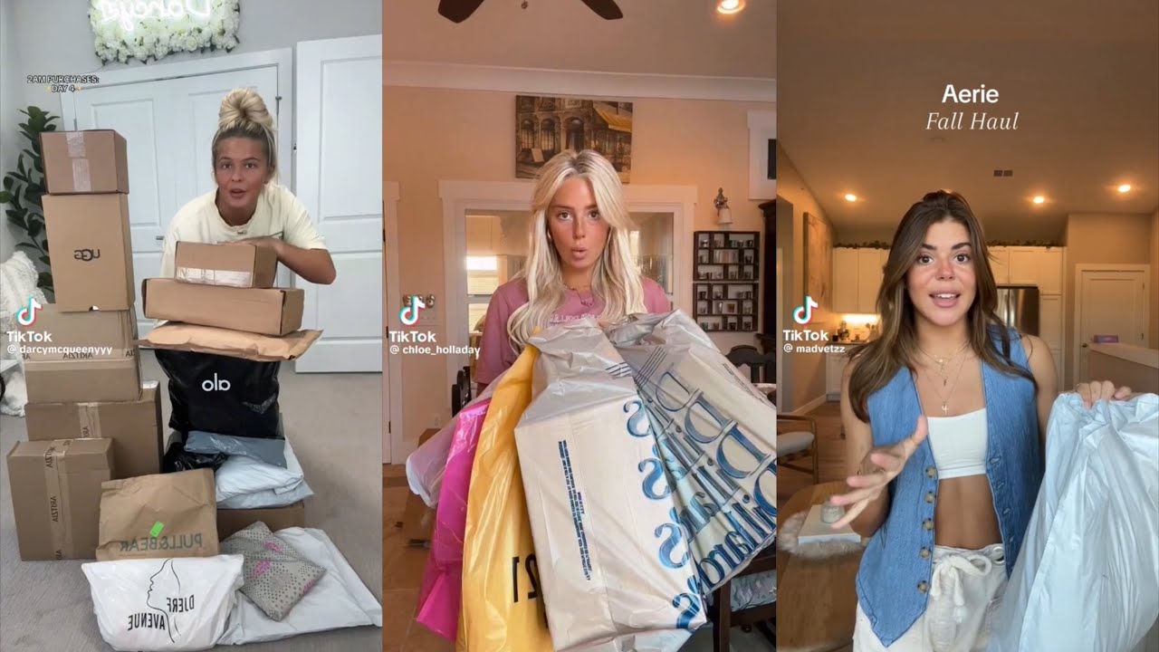Shopping haul - TikTok compilation - YouTube