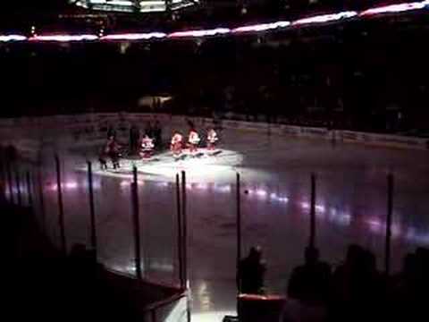 Emily Griswold singing at the Carolina Hurricanes game - YouTube