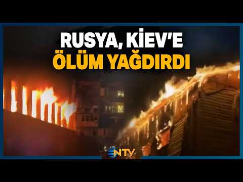 Rusya Ukrayna'yı Uykusunda Vurdu: Gece Boyunca Süren Saldırılarda12 Kişi Öldü, 33 Yaralı! | NTV