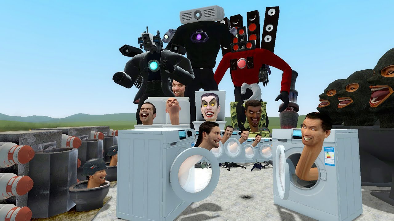 NEW MECHA PROJECTOR MAN AND BOOMBOX MAN BOSS VS SKIBIDI TOILET BOSSES ...