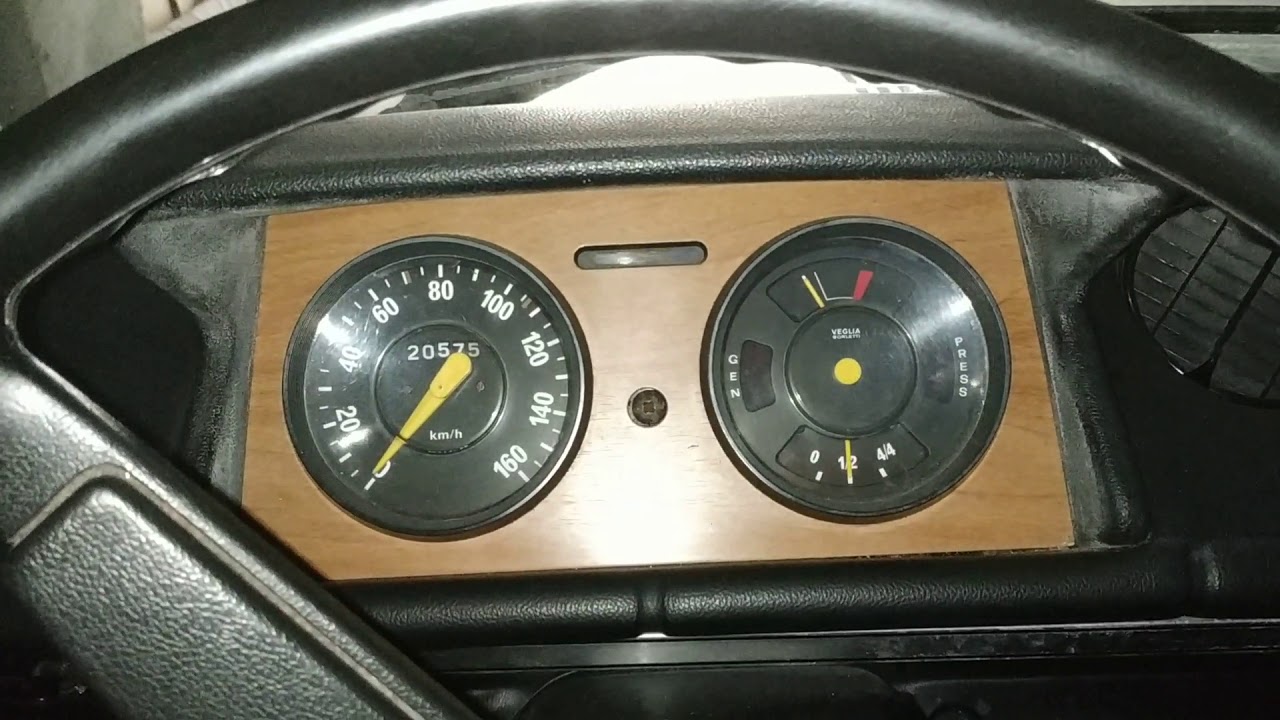 Start engine fiat 127 - YouTube