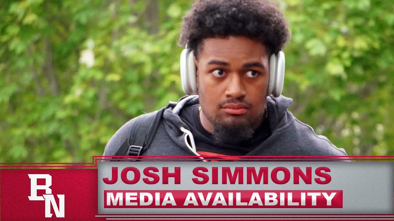 Ohio State OL Josh Simmons Speaks at Fall Camp - YouTube