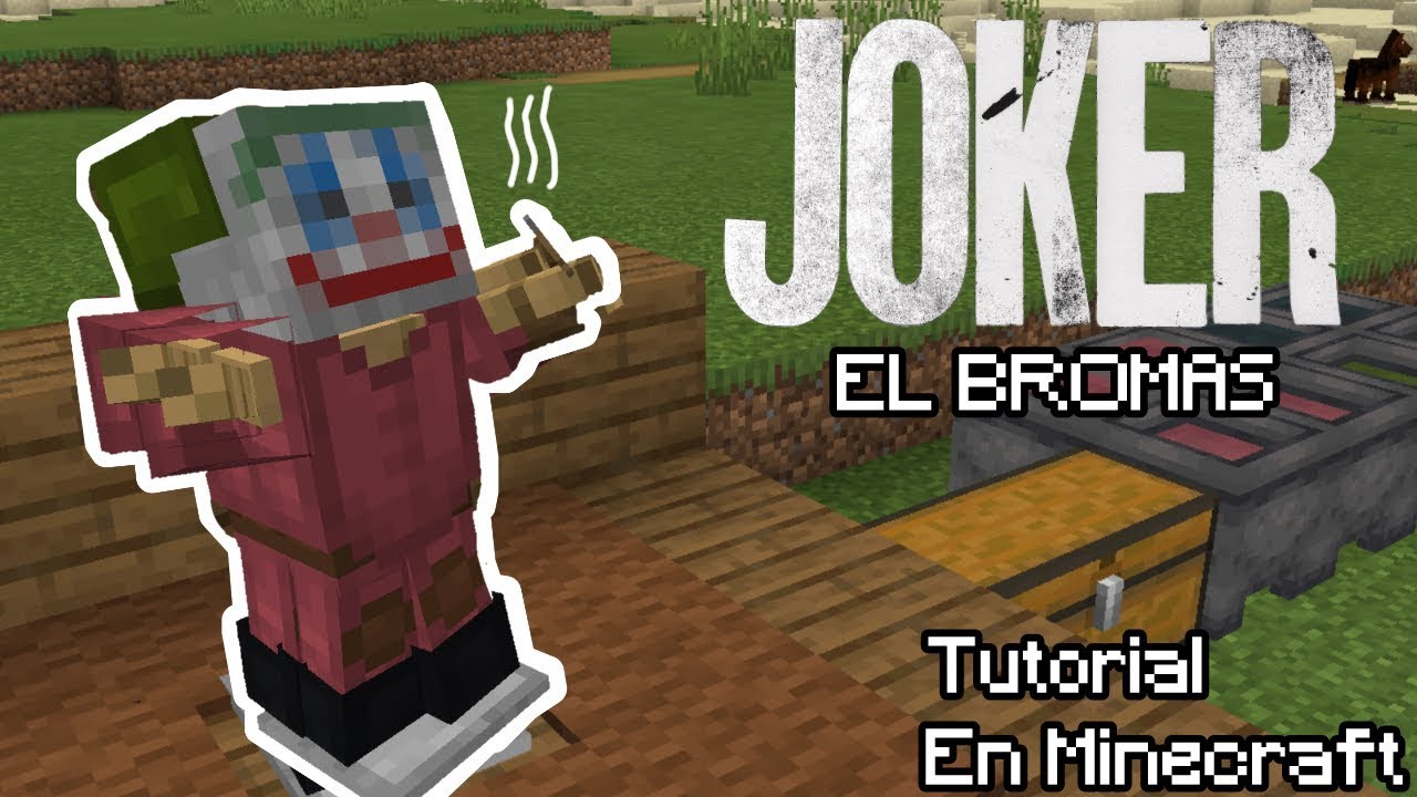 Tutorial JOKER Minecraft Pocket Edition sin mods! Decoracion para ...