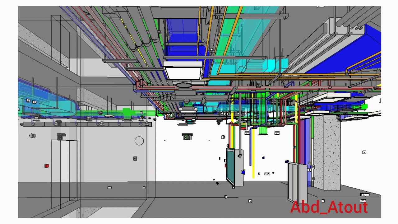 Zero-clash BIM Model by Revit - YouTube