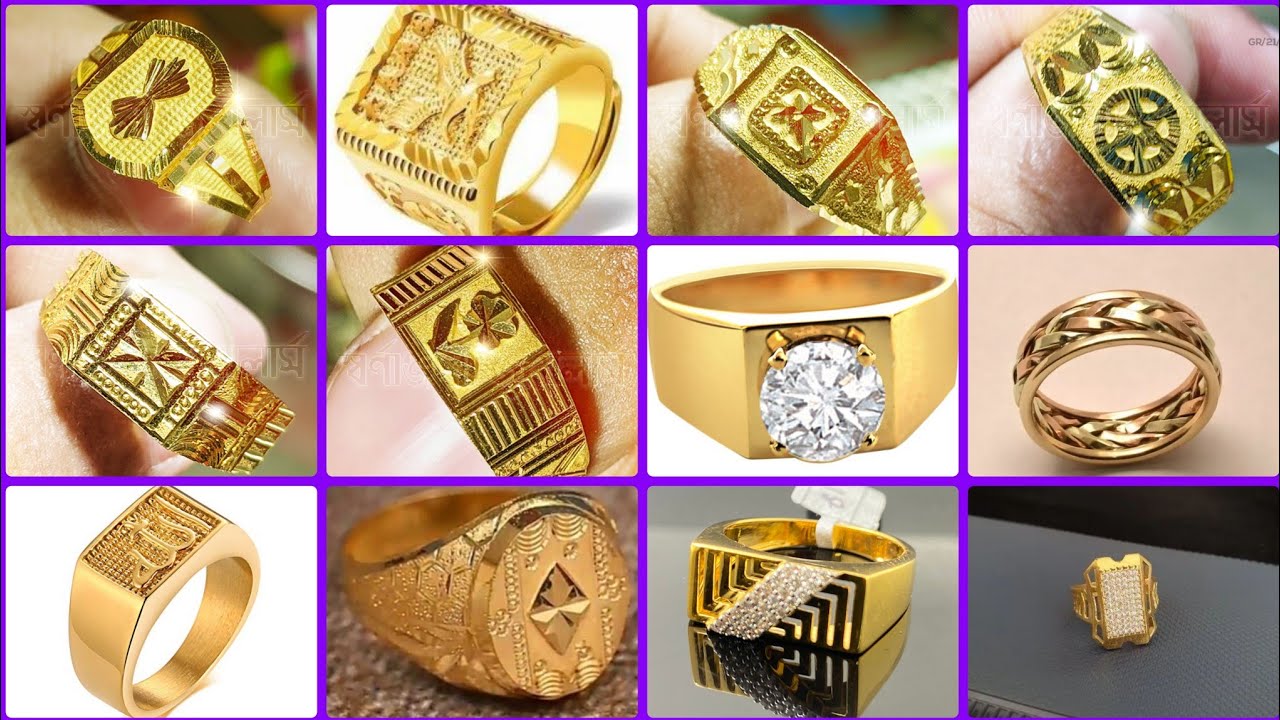 Stylish ring designs for boys 2022 - YouTube