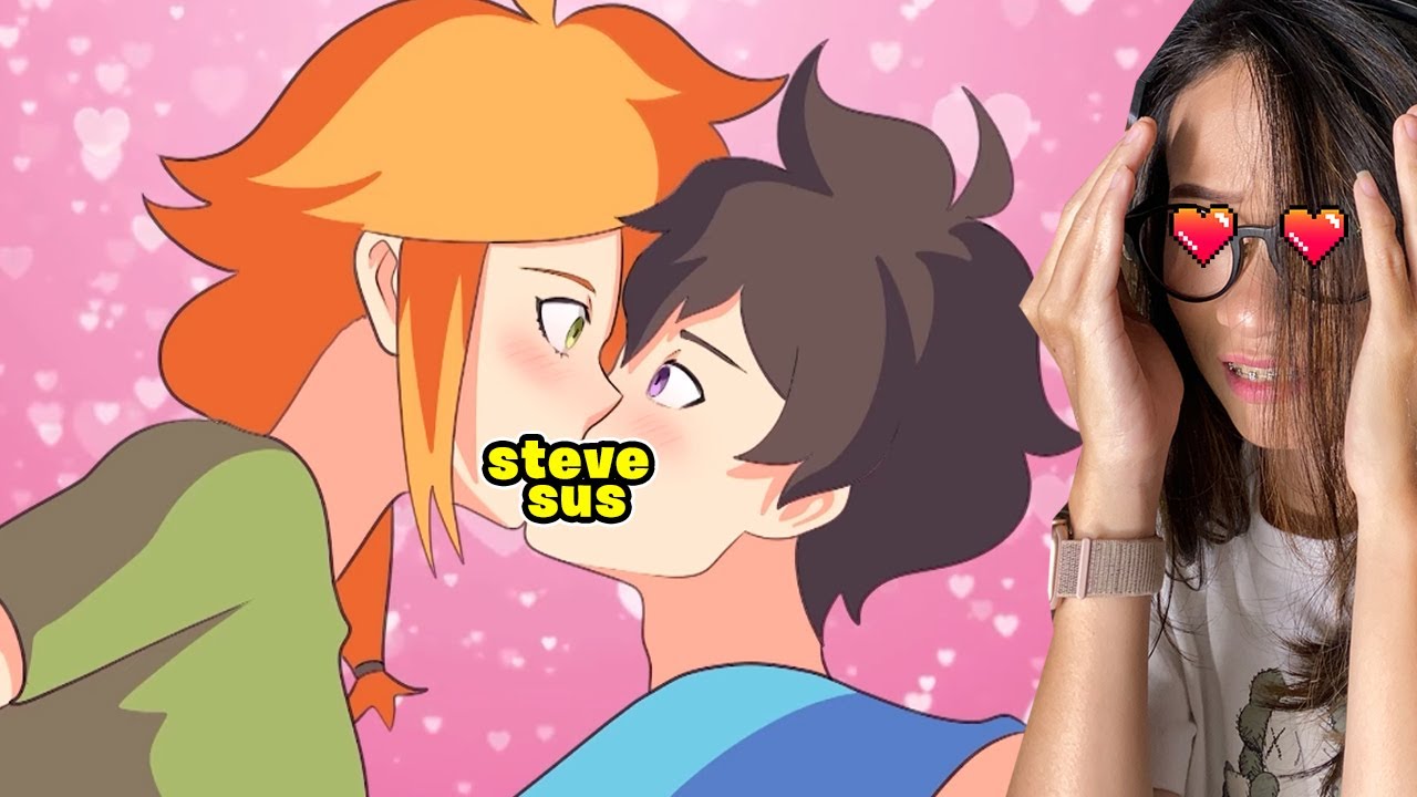 Kaget MINECRAFT ANIME SUS~ *steve alex ciuumannn* - YouTube