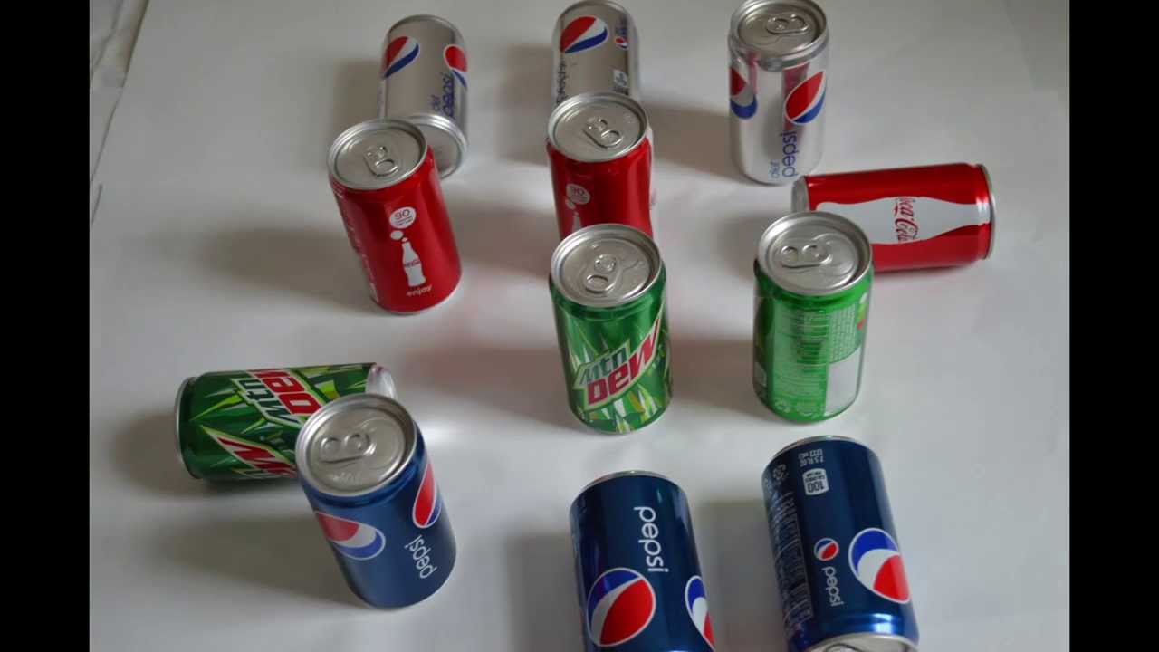 Dancing Soda Cans - YouTube