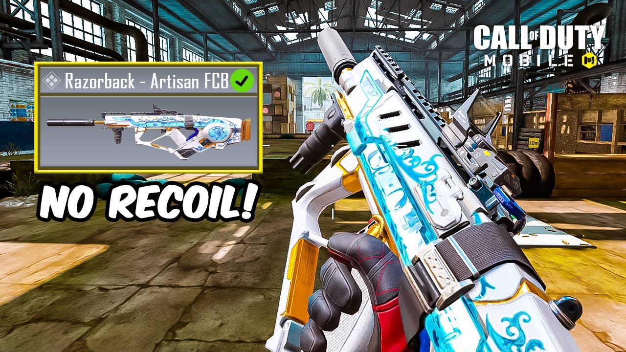 RAZORBACK NO RECOIL IN CODM - YouTube