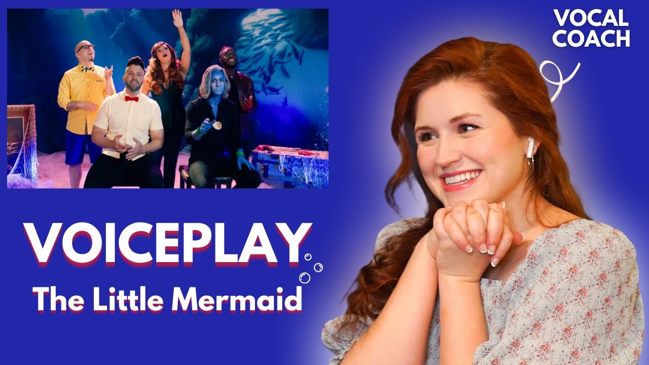 VOICEPLAY I The Little Mermaid Medley I Vocal Coach Reacts! - YouTube