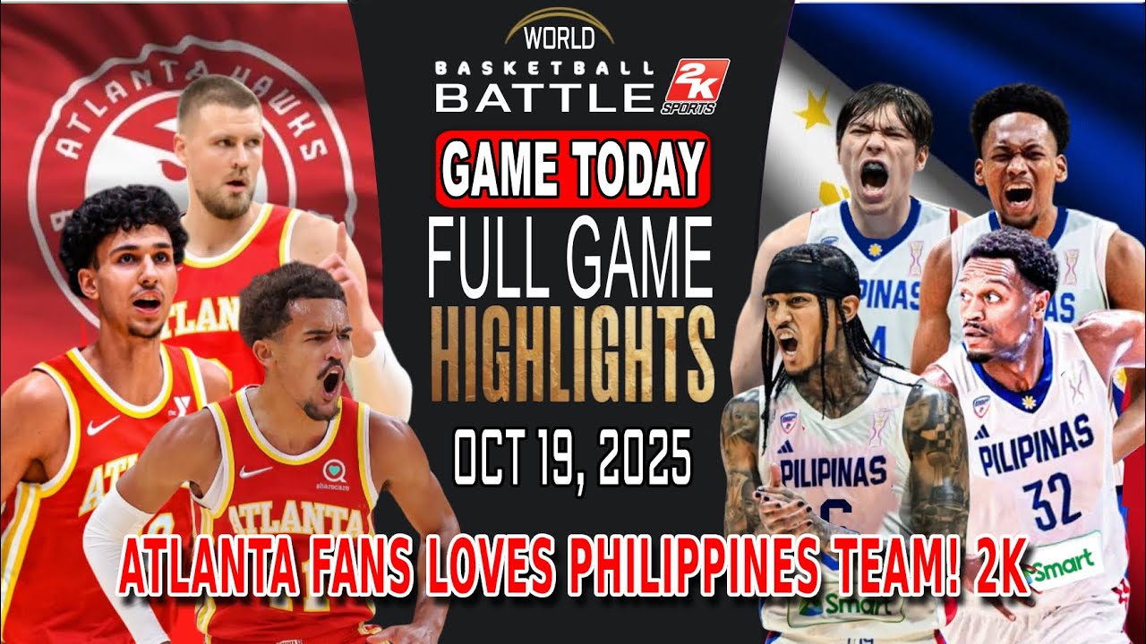 GILAS PILIPINAS vs ATLANTA 2026 GAME TODAY October 19, 2025 - Atlanta ...