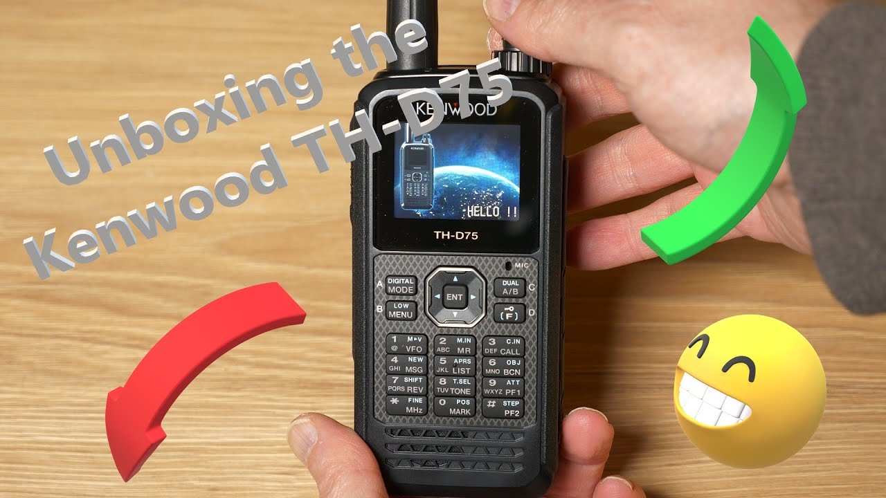 TH-D75 Unboxing - Honest & Unbiased | HamRadio - YouTube
