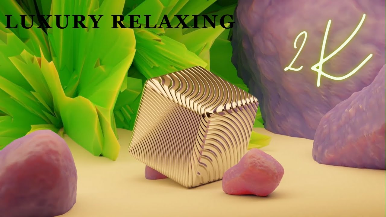 Gold Cube | Relaxing | Sleep | Satisfaction | Beautiful Relaxing Music ...