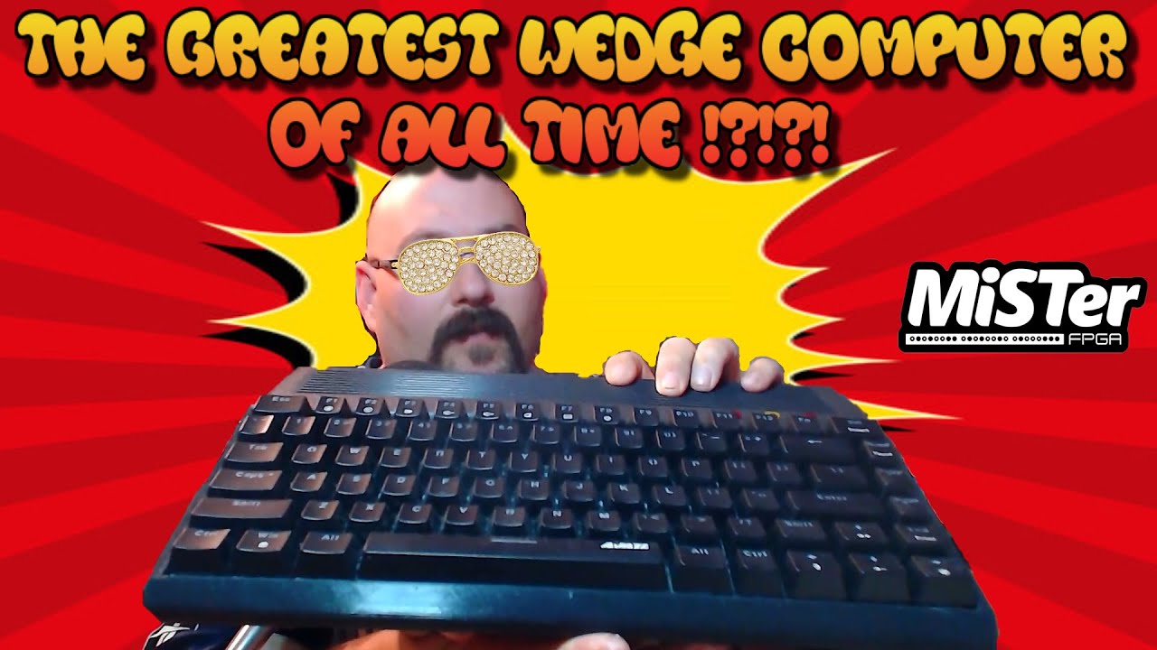 MISTer Wedge Desktop Computer Case FPGA - Custom Retro Fun - YouTube