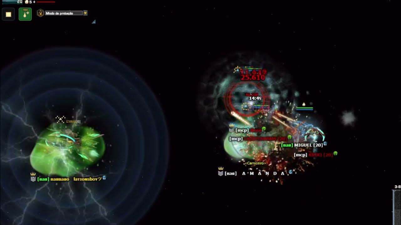 DarkOrbit - 2 vs 2. - YouTube