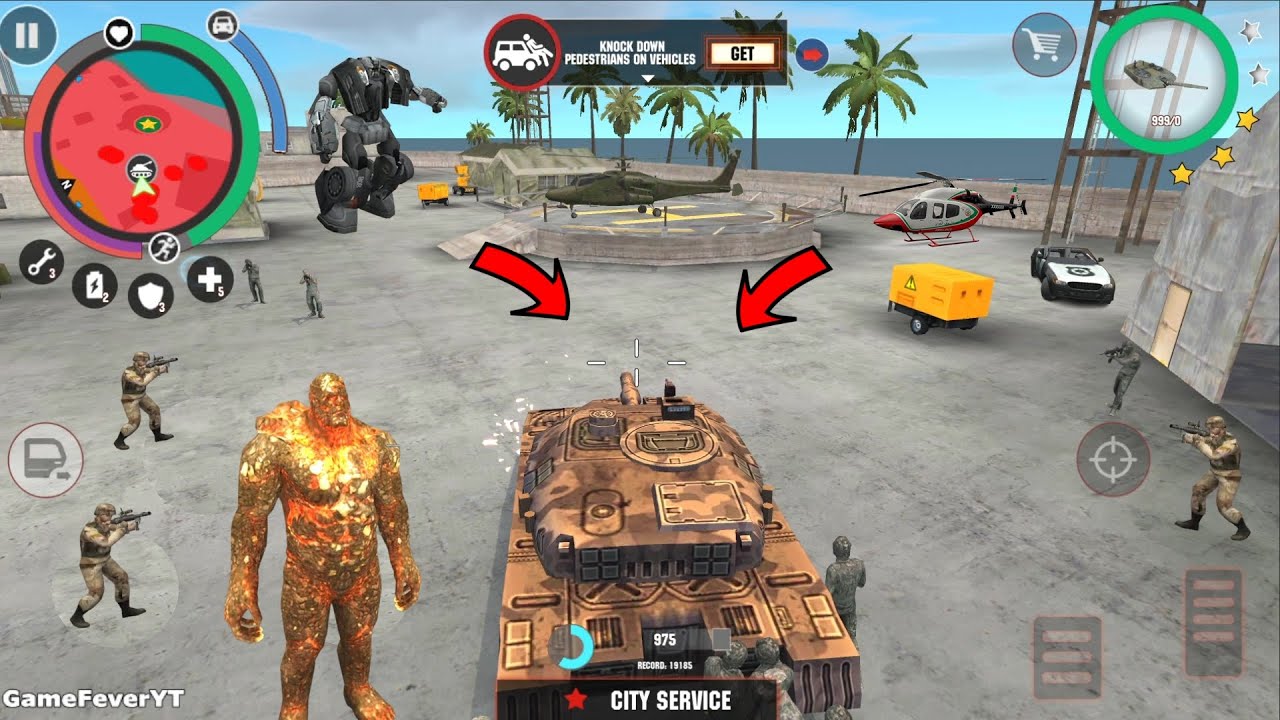 Stone Giant (Stone Man Captured Army Base) Army Tank Military 10000 ...