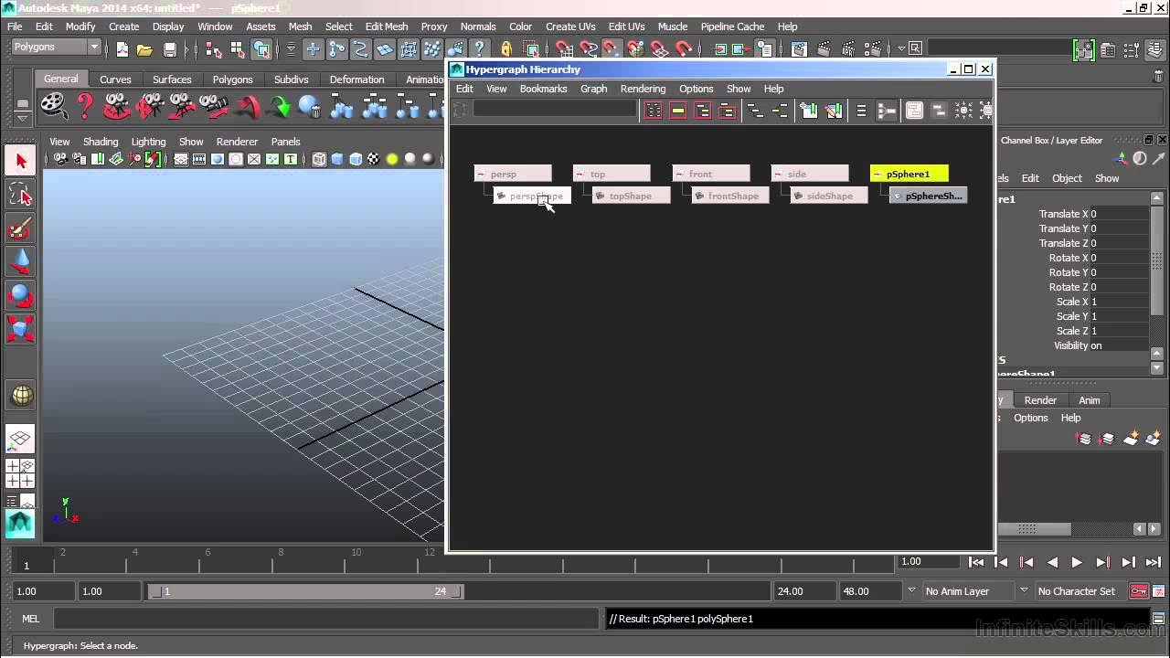Autodesk Maya 2014 Tutorial | Hypergraph - YouTube