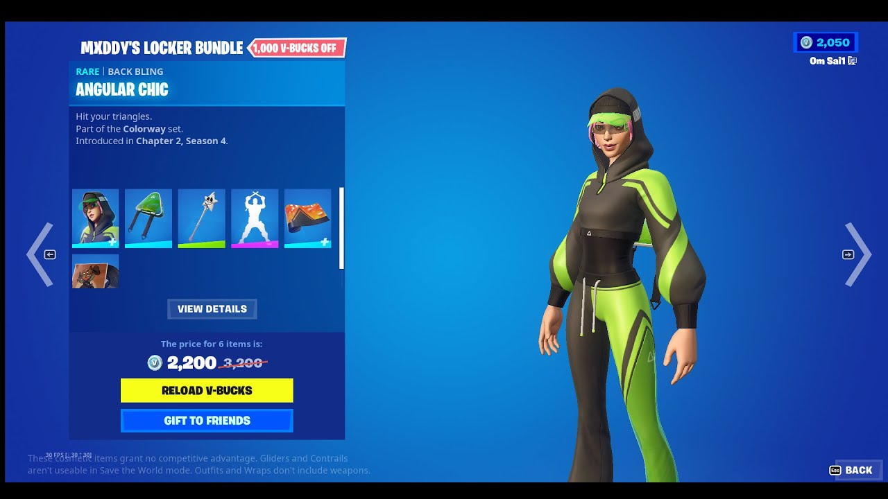 Fortnite Item Shop *NEW* MXDDY'S LOCKER BUNDLE! (30th May,2023) - YouTube