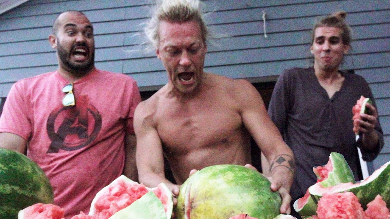 Destroying Watermelons with Your Head! - You Say We Do - YouTube