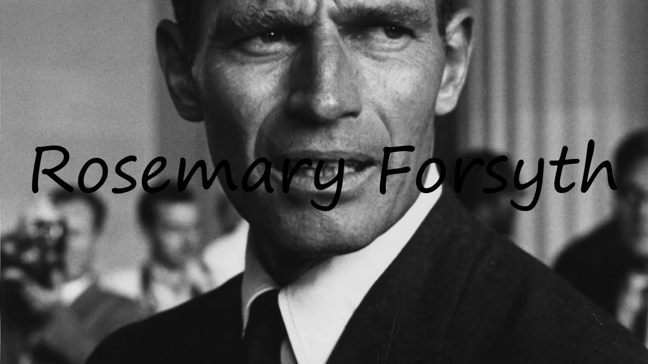 How to Pronounce Rosemary Forsyth? - YouTube