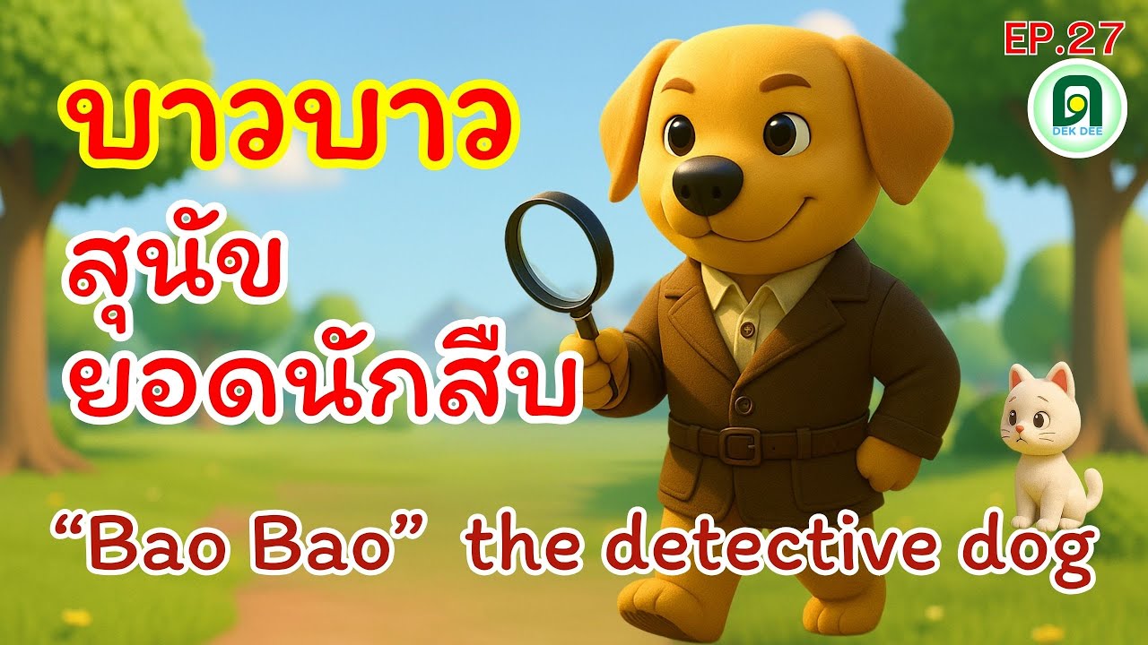 บาวบาว สุนัขยอดนักสืบ "Bao Bao” the detective dog - YouTube