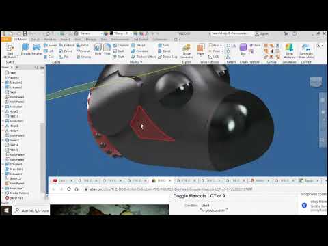 AUTODESK İNVENTOR DOG MODEL (not tutorial at all) - YouTube