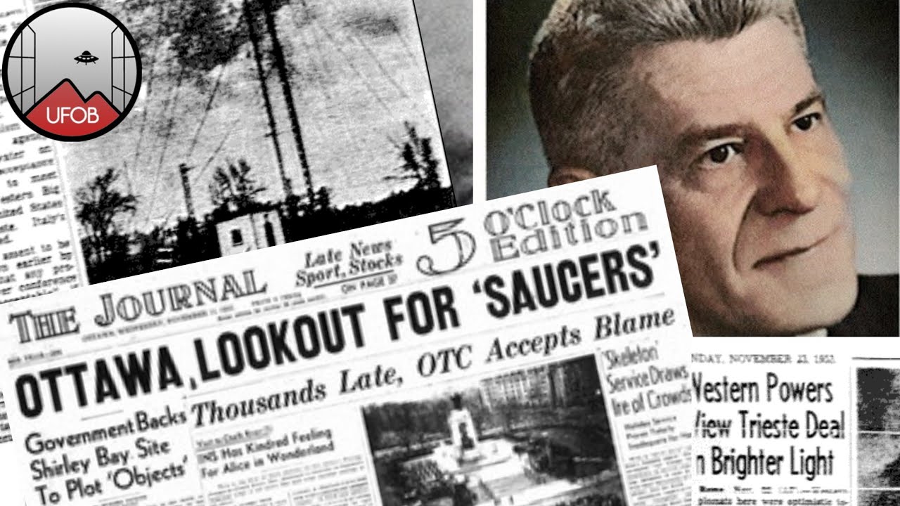 1950 🇨🇦 #UFOB [AUDIO] Project Magnet Shirley's Bay Canada led by ...