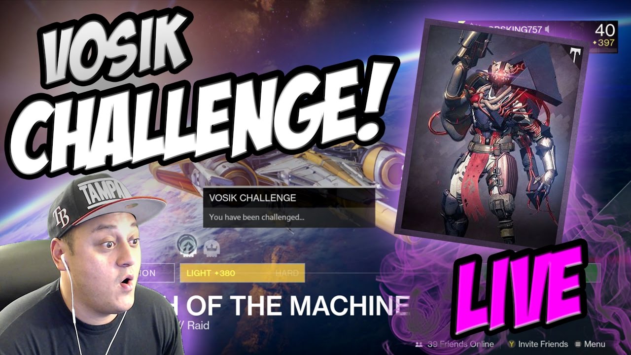 ★Destiny - VOSIK CHALLENGE MODE HARD - HOW TO COMPLETE, EMBLEM ...