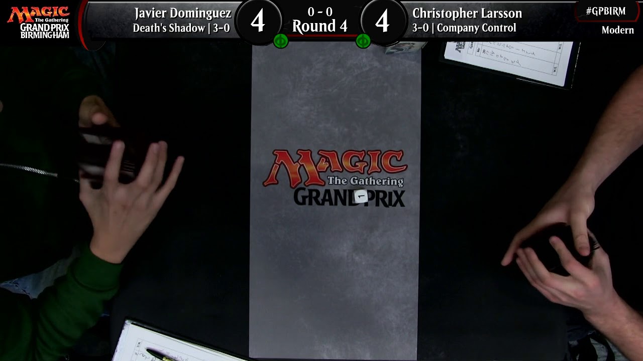 Magic the Gathering Grand Prix Birmingham Round 4 - YouTube