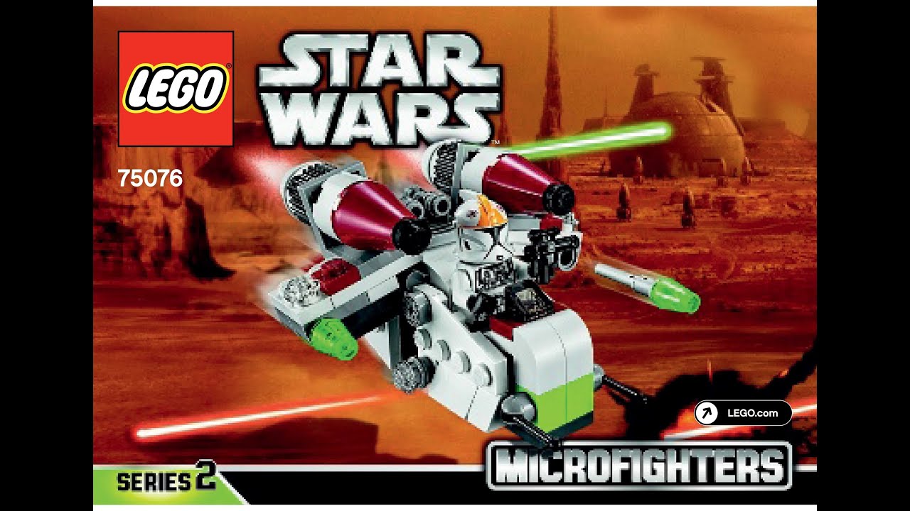 LEGO 75076 Republic Gunship Instructions LEGO STAR WARS 2015 ...