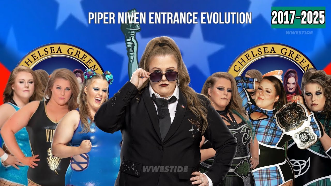 Piper Niven Entrance Evolution (2017-2025) - YouTube