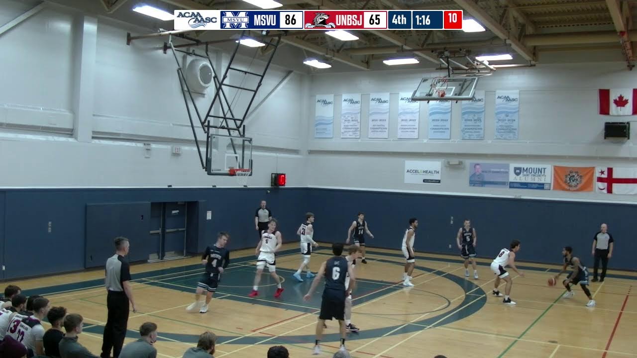 ACAA Men's Basketball 🏀 UNBSJ @ MSVU [2024/11/17] - YouTube