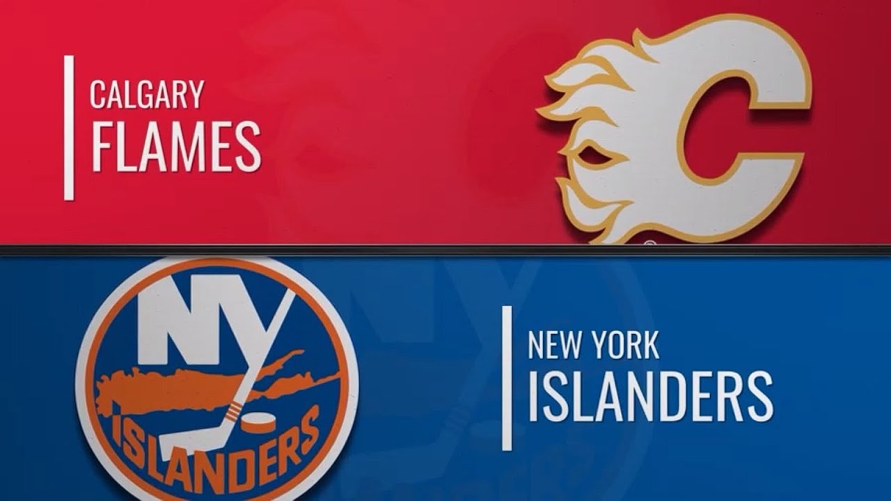 CALGARY FLAMES VS NEW YORK ISLANDERS | ALL GOALS | HIGHLIGHTS | BEST ...