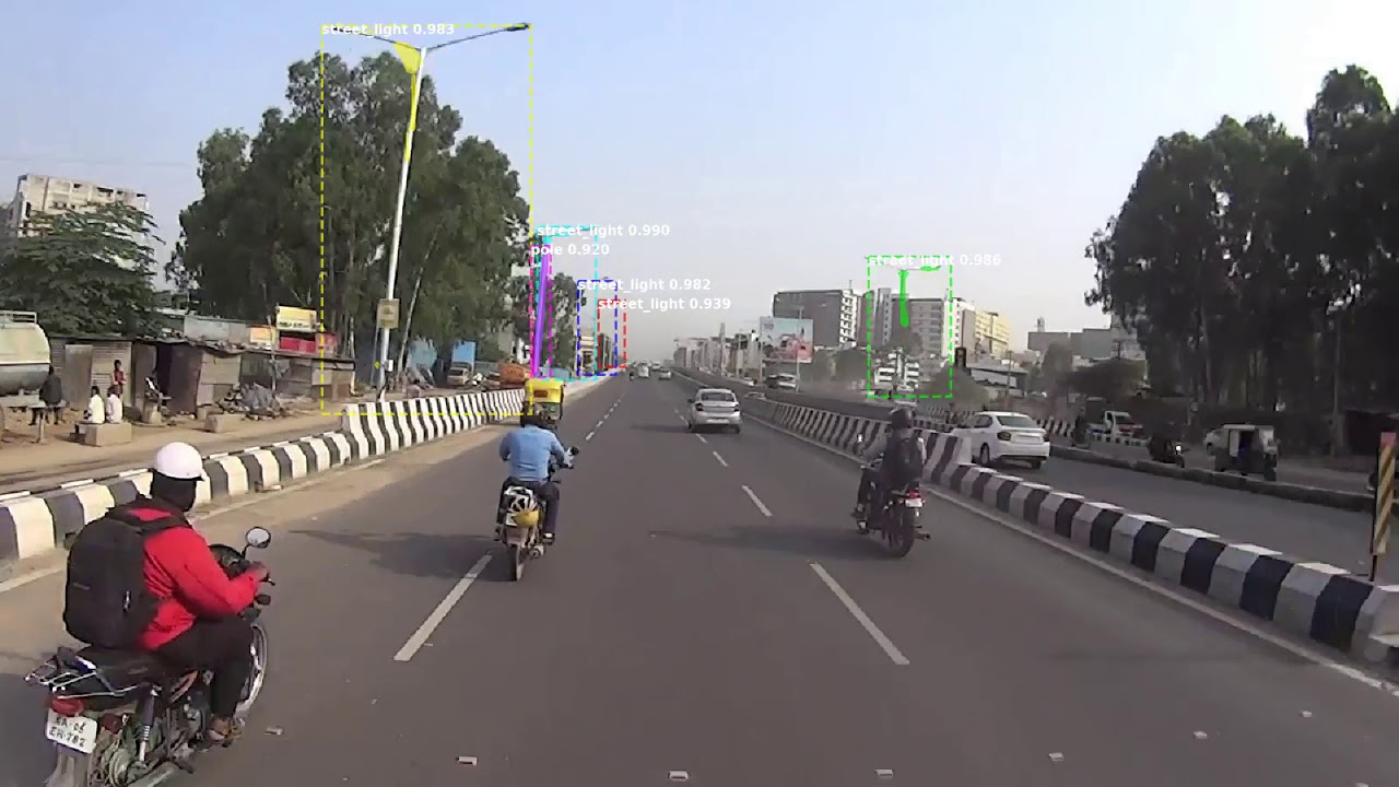 Static Object Detection in Street Video using Mask RCNN - YouTube