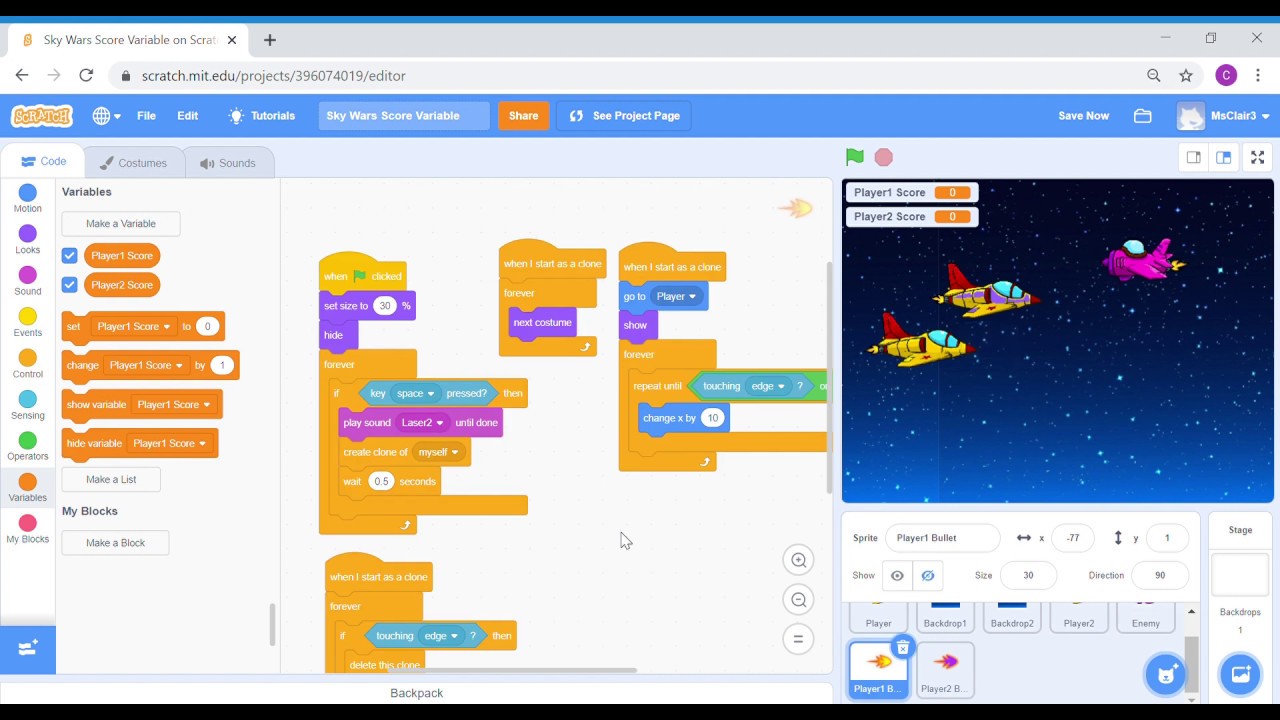 Create Score Competition Variable In Scratch YouTube Create Score Competition Variable In Scratch YouTube