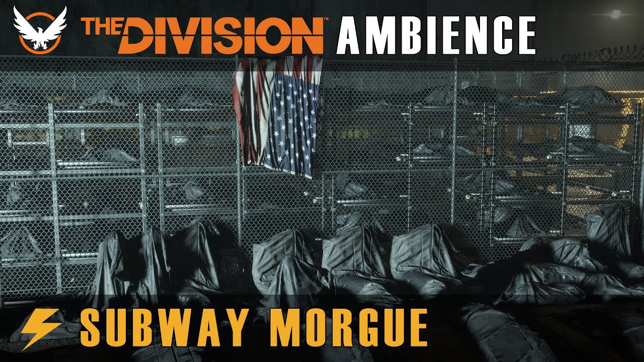 The Division - Subway Morgue [Ambience AMSR Focus Deep Work Studying ...