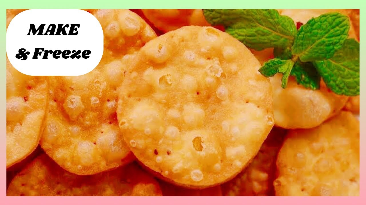 Chaat Wali Papri Recipe|How To Make & Store Papdi Chaat|Ramadan Special ...