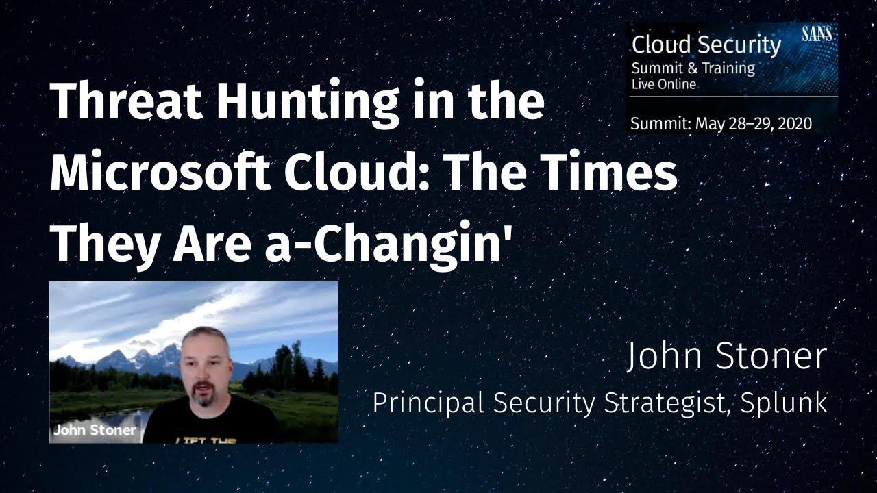 Threat Hunting in the Microsoft Cloud: The Times They Are a-Changin ...