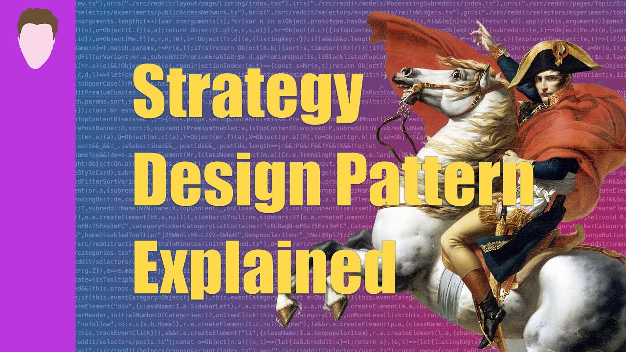 Strategy Design Pattern Explained Coding Design Patterns Youtube