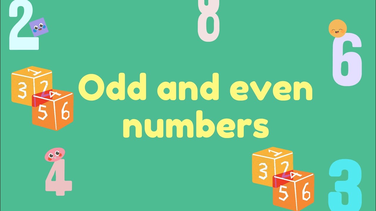 odd and even numbers learning in fun and easy way| fun learning - YouTube