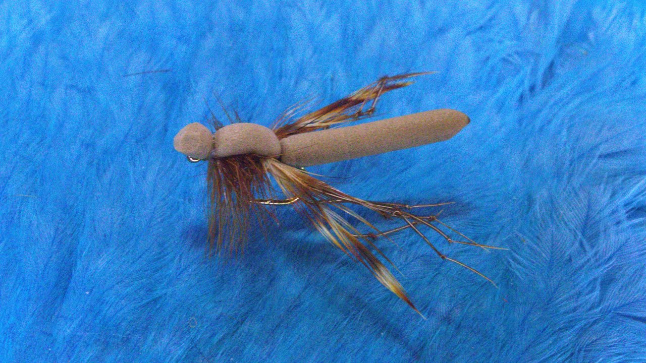 Fly Tying A Foam Daddy With Martyn White - YouTube
